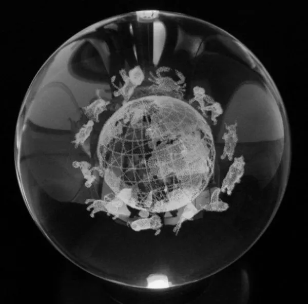 * Bal 3D Sterretekens 150mm